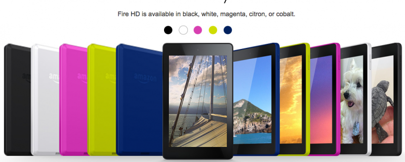 Amazon Announces New Kindle Fire HD Tablets